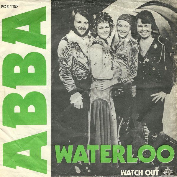 ABBA, Björn & Benny, Agnetha & Anni-Frid - Waterloo Green cover