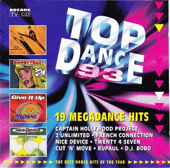Various - Top Dance 93 - 19 Megadance Hits CD