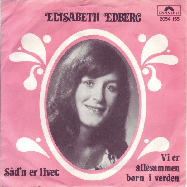 Elisabeth Edberg - Såd'n Er Livet 2054 155 single
